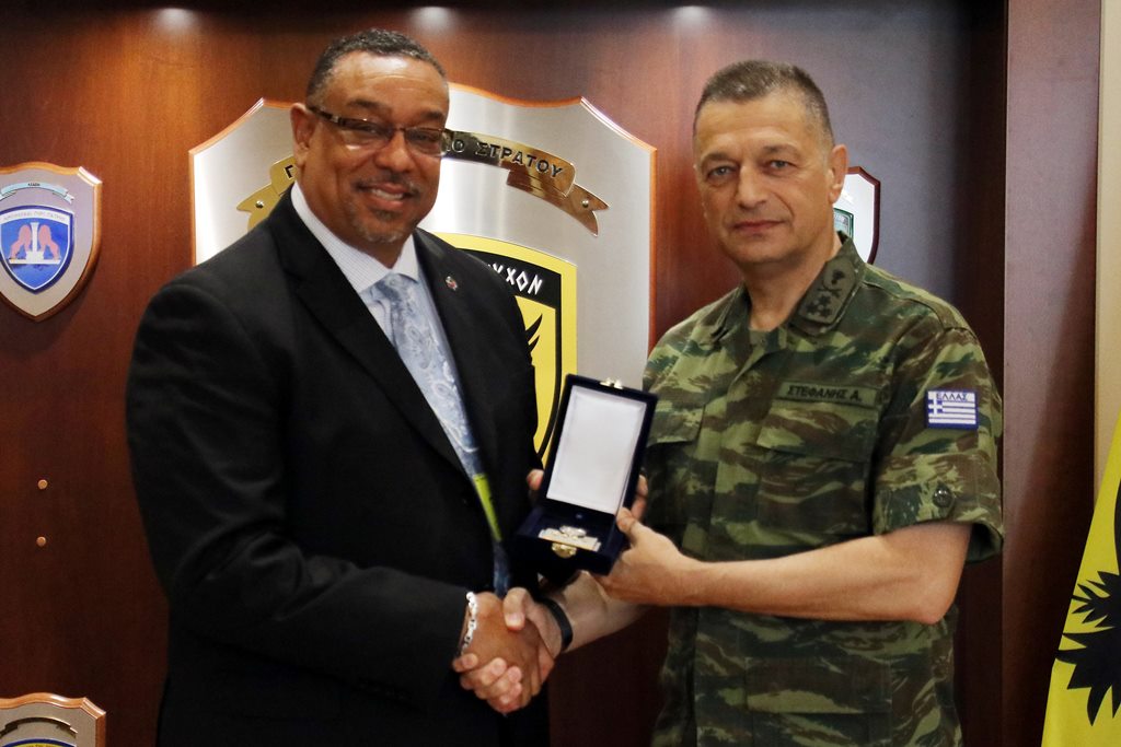 The Chief of Hellenic Army General Staff meets the Director of US Army ...